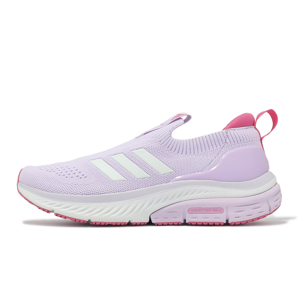 adidas 健走鞋 Cloudfoam Walk Lounger 女鞋 紫 套入式 愛迪達 [ACS] ID4060 | 蝦皮購物