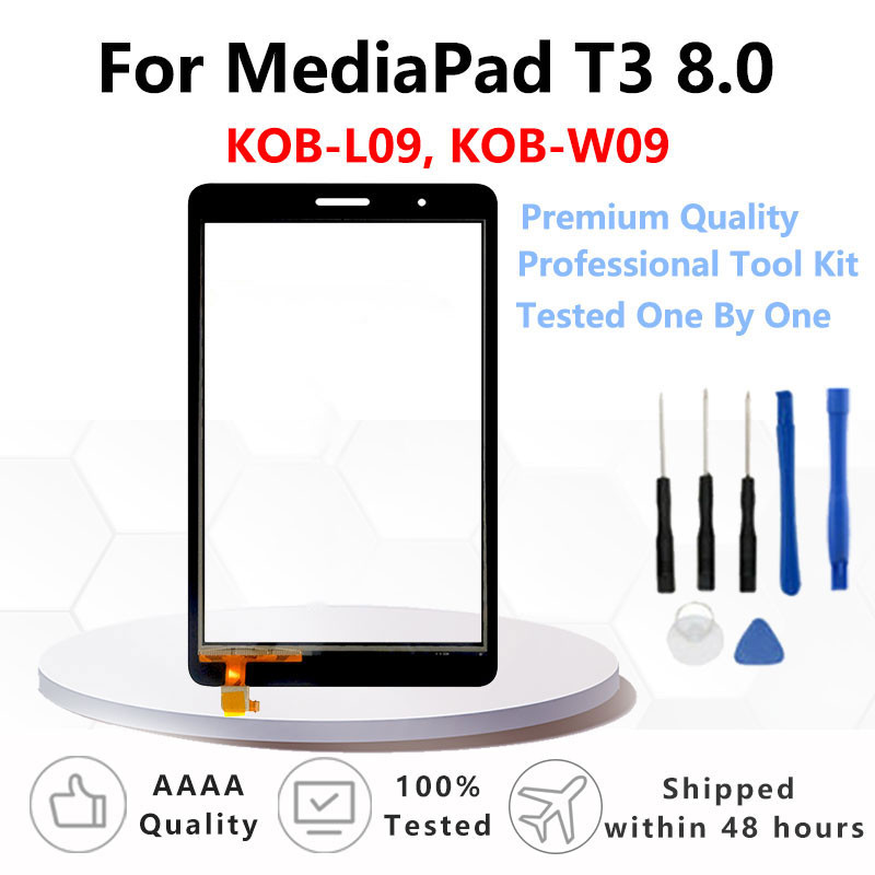 適用於華為 MediaPad T3 8 KOB-L09 KOB-W09 觸摸屏 TP 數字化儀玻璃面板鏡頭的觸摸屏 | 蝦皮購物