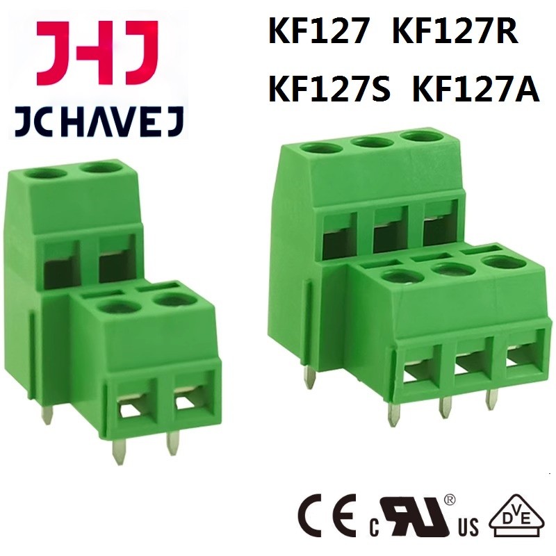 10pcs KF127 KF127R KF127A KF127S 5.0mm 5.08mm 螺絲PCB接線端子 | 蝦皮購物