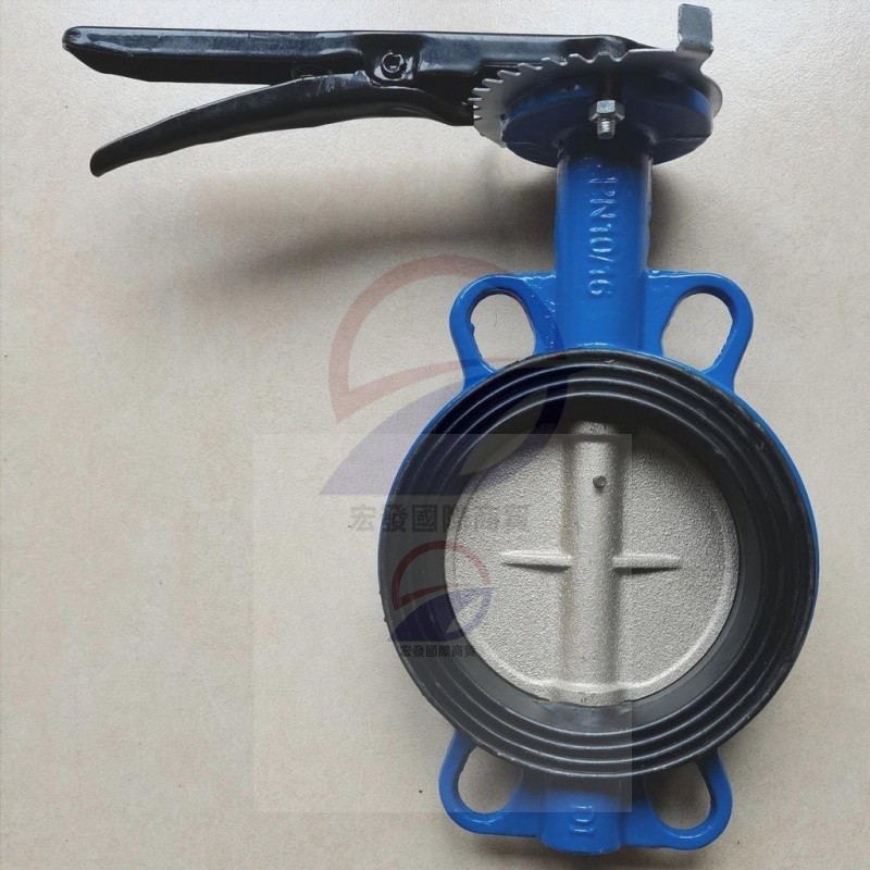 D71X-16手柄對夾蝶閥 對夾式 手動碟閥DN40 50 65 80 100 125 150 HF | 蝦皮購物