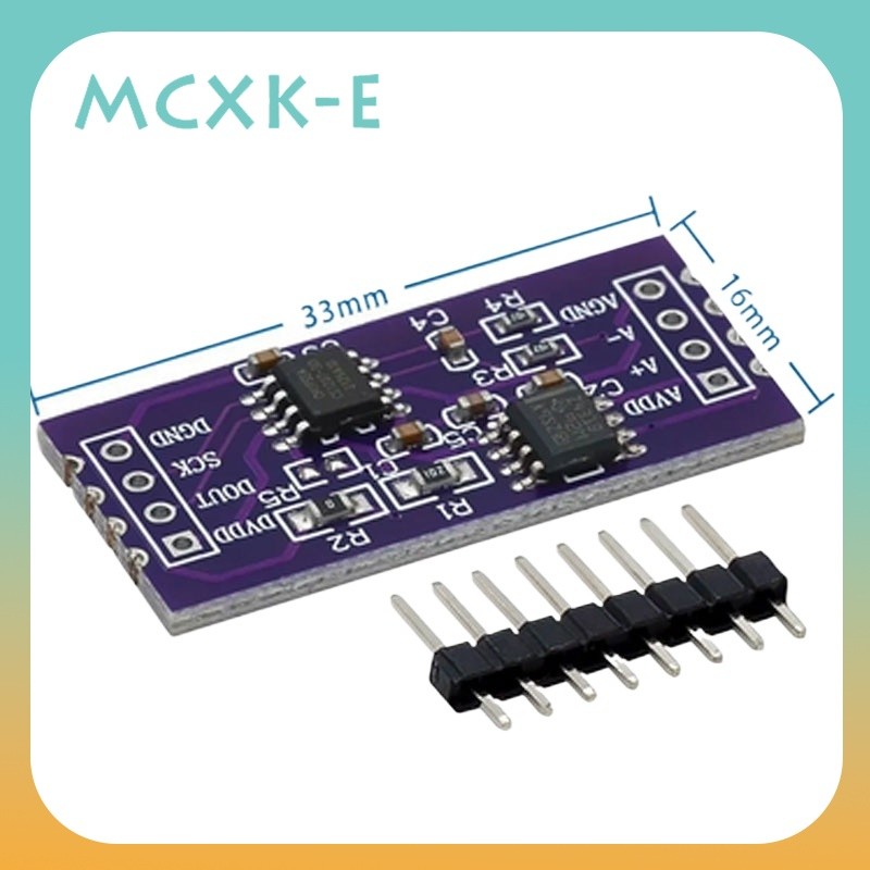 CS1237 24位ADC模塊 板載TL431外基準芯片 單通道稱重傳感 24bit | 蝦皮購物