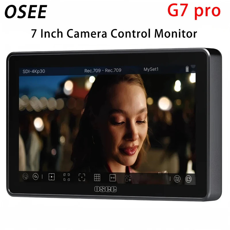 Osee G7 Pro 7 英寸 3000 尼特高亮攝像頭控製觸摸屏現場監視器，帶 3G-SDI 4K HDMI 輸入/ | 蝦皮購物