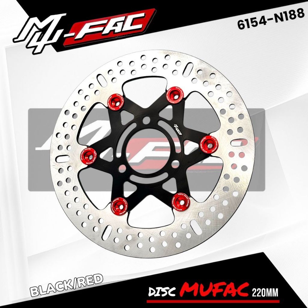 MUFAC N188 Mio J 前盤 3 孔 220mm 黑色系列 DV Shop | 蝦皮購物