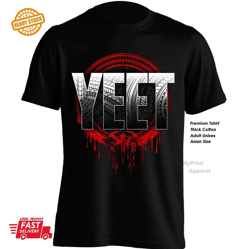 Wwejey 使用 YEET OTC Roman wwe 摔跤棉 tshirt1224 | 蝦皮購物