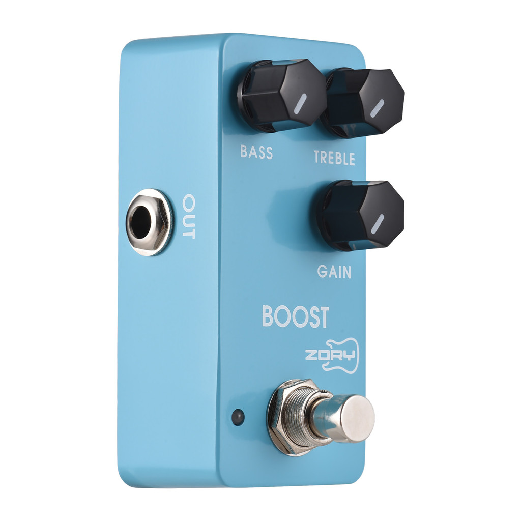 【chartw】ZORY Guitar Boost Effects Pedal BASS/TREBLE/GAIN 2-B | 蝦皮購物