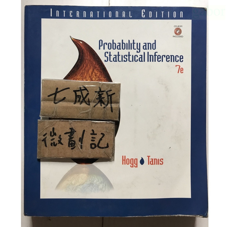 Probability and Statistical Inference 7e / Hogg | 蝦皮購物