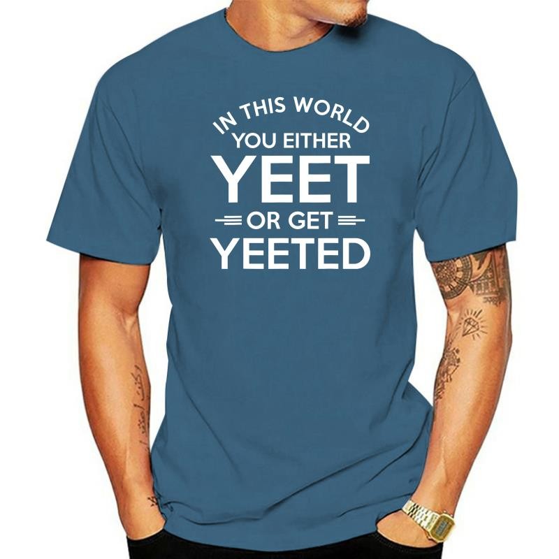 在這個世界你反對 Yeet 或得到 Yeeted Meme T 恤 | 蝦皮購物