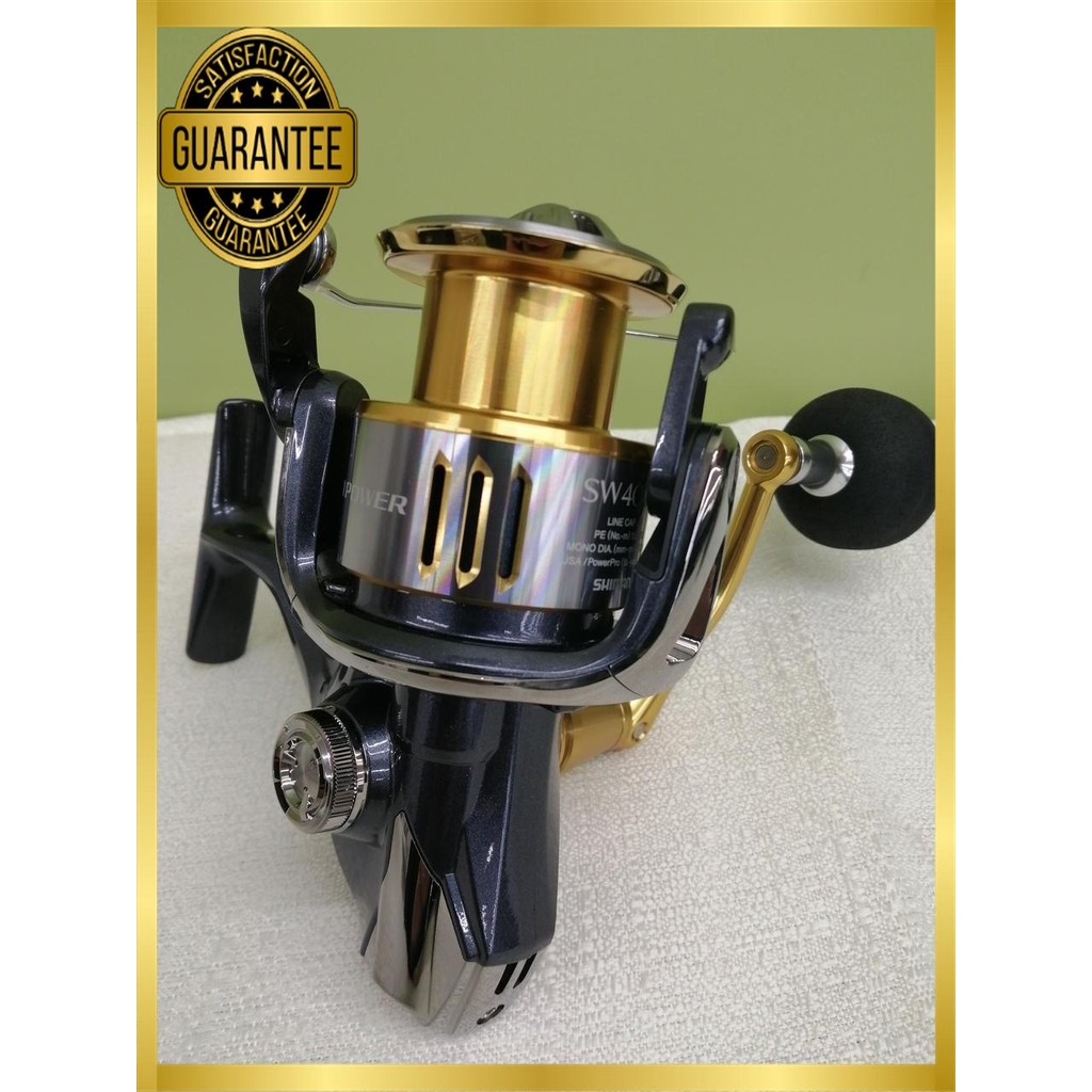 SHIMANO TWIN POWER SW 4000XG 旋轉釣線輪二手 B | 蝦皮購物