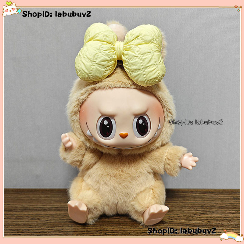 蝴蝶結髮飾 適合labubu v2 v1/baoao/baby three v3/upsetduck | 蝦皮購物