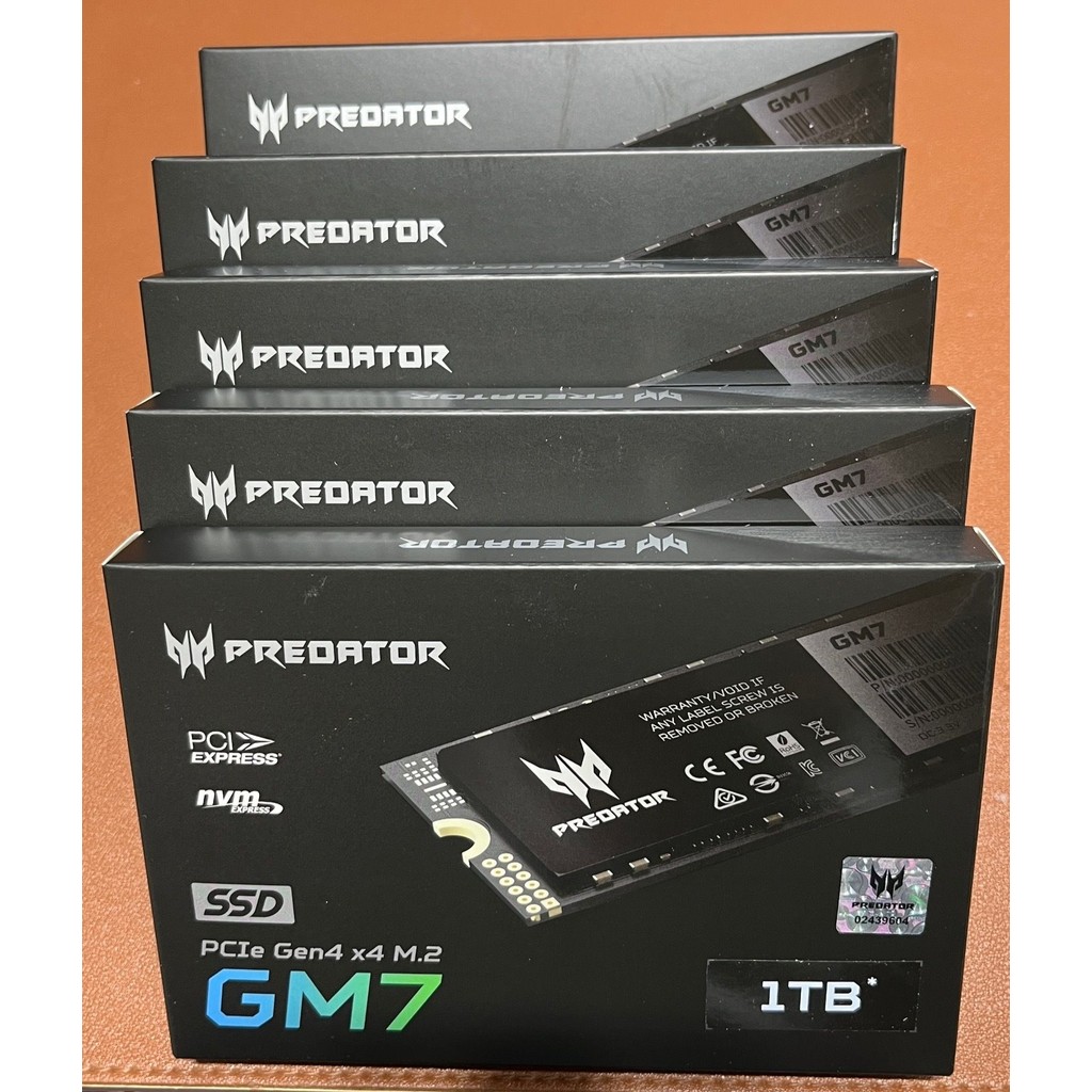 ACER 宏碁 Predator GM7 1TB M.2 PCIe Gen4x4 SSD 固態硬碟 | 蝦皮購物