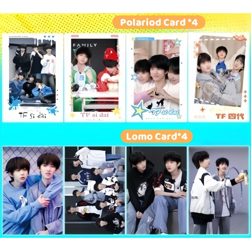 TF Family 4th Chen Junming Casebook Kaji Card 陳一恆張涵瑞激光全息圖透明 | 蝦皮購物