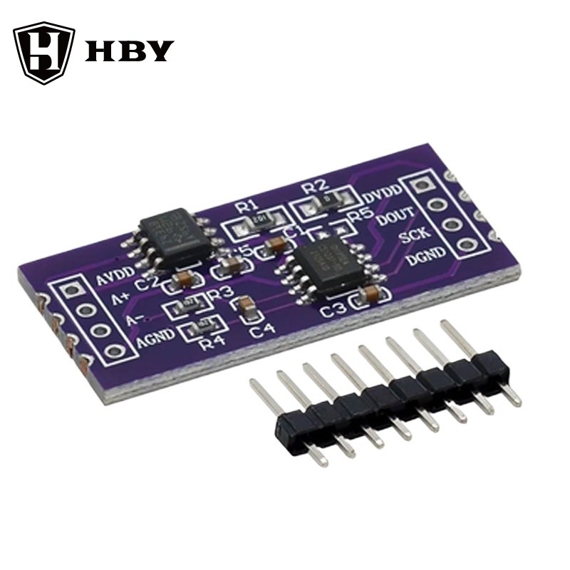 CS1237 24位ADC模塊 板載TL431外基準芯片 單通道稱重傳感 24bit | 蝦皮購物