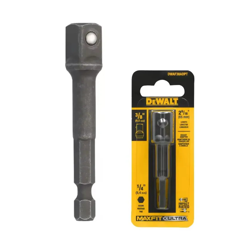 Dewalt Dwaf38adpt Max Impact 方形適配器 1 4 六角適配器易於更換的電動工具配件驅動套筒 蝦皮購物