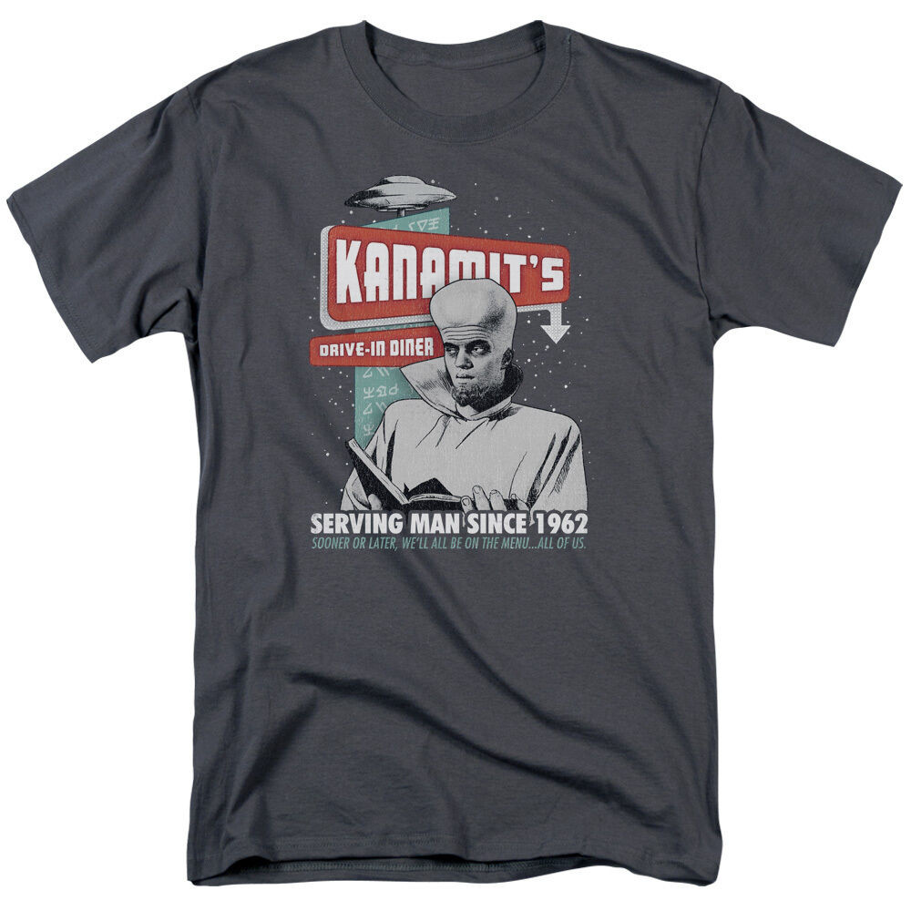 The Twilight Zone Kanamit'S Diner 50 年代電視劇授權成人 T 恤 | 蝦皮購物
