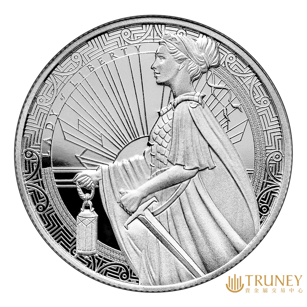 【TRUNEY貴金屬】瑞士PAMP自由女神類精鑄銀章1盎司 | 蝦皮購物