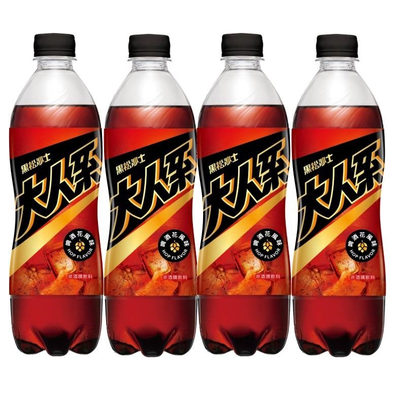 黑松沙士 大人系啤酒花風味(600mlX4入)[大買家] | 蝦皮購物