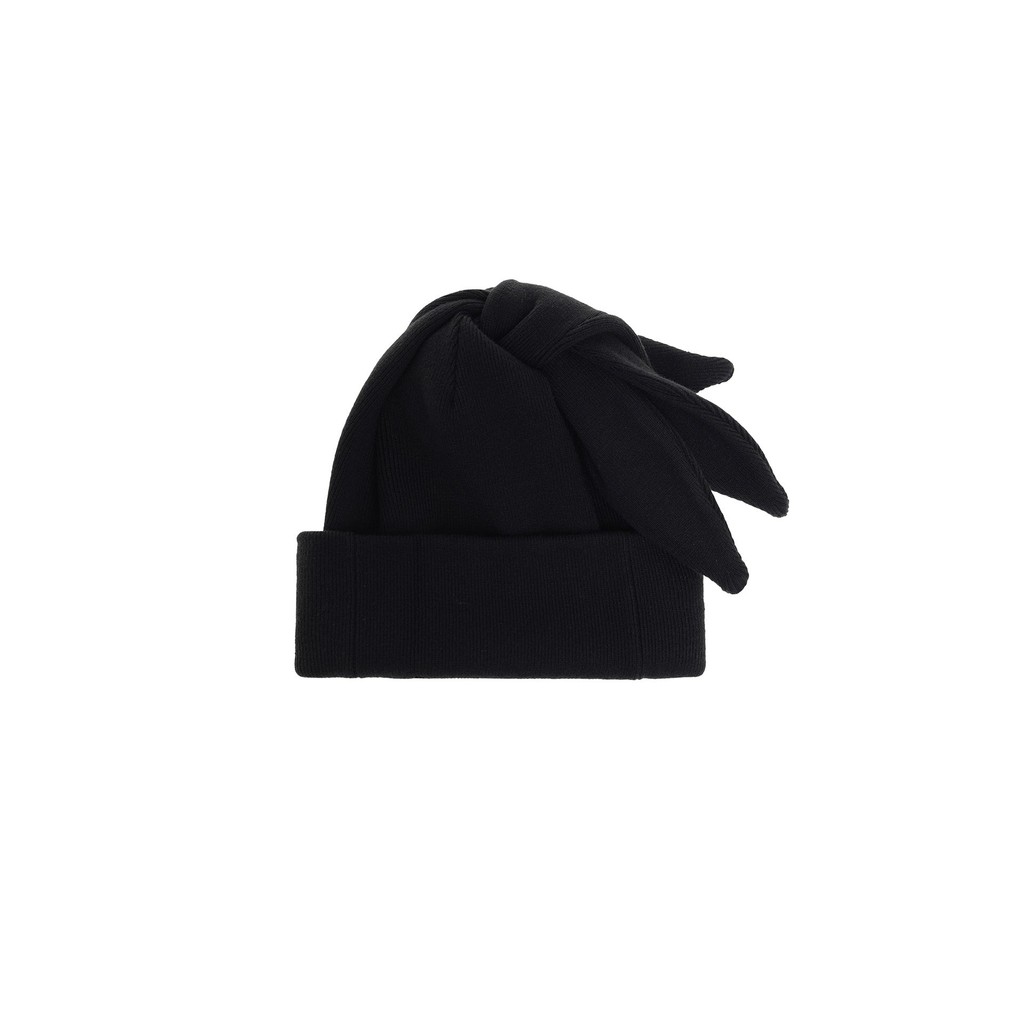 【ZIPPER】6cRAyon 3-Ear Knit Beanie Black 三耳針織毛帽 (附贈PIN) | 蝦皮購物