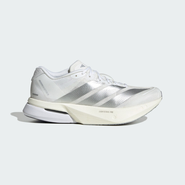 Adidas 愛迪達 Adizero Boston 13 JS4948 女 慢跑鞋 跑鞋 路跑 白 銀 | 蝦皮購物