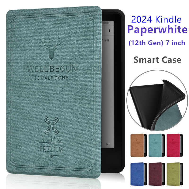 Kindle Paperwhite 2024(第 12 代)7 英寸 SA568B Smat 矽膠後蓋 KWP6 7 英 | 蝦皮購物
