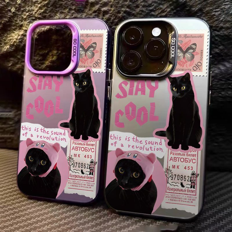 美式標籤黑貓 小米 11 LITE 5G NE 13T 14T 12 POCO X3 X5 X6 X7 PRO 手機殼 | 蝦皮購物