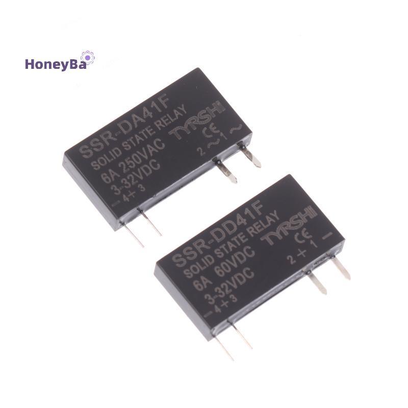 Honeybee1 SSR-41FDD/41FDA 固態繼電器 DC 轉 DC 超薄繼電器模塊 3-32VDC 6A 迷 | 蝦皮購物