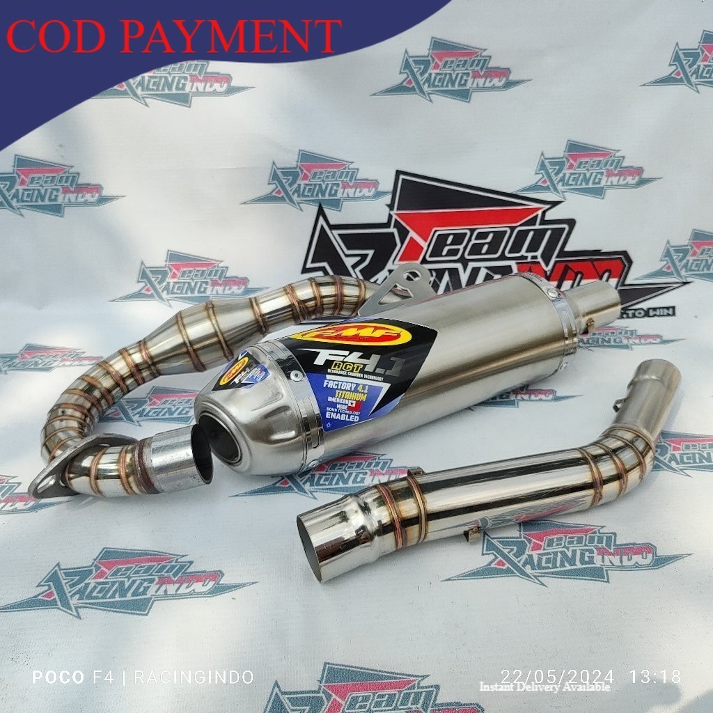 山葉 FMF F4 STANLIS 1 套管罐 1 套 XR150 XR200 XR 150/200 KLX 150 C | 蝦皮購物