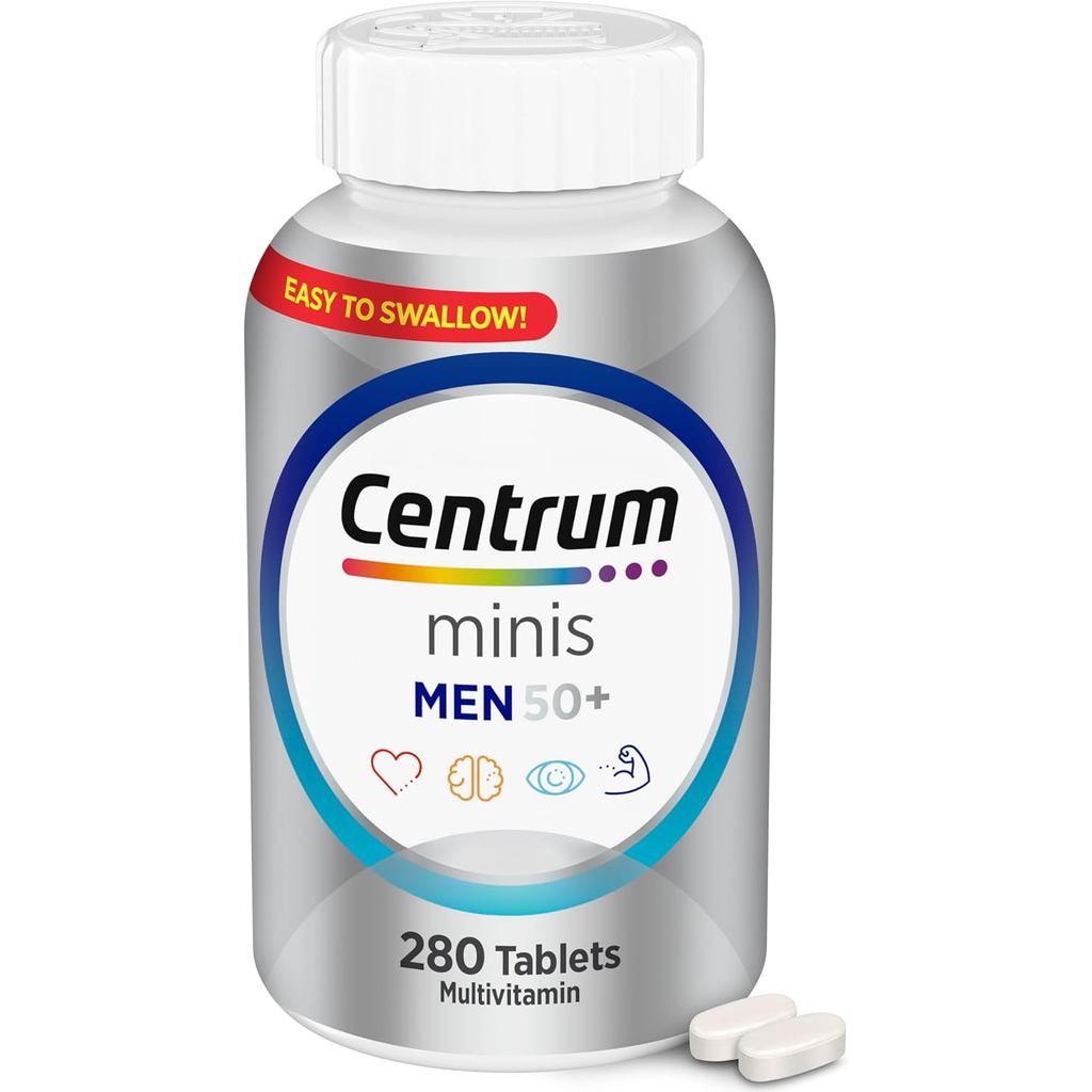 Centrum Minis Silver Multivitamin for Men 50 Plus, Multivita | 蝦皮購物
