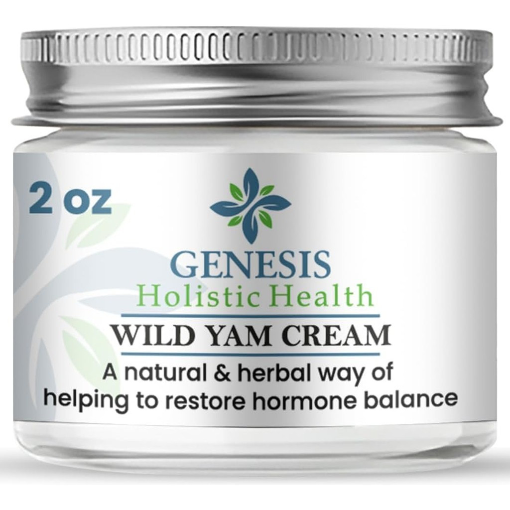 Genesis Wild Yam Root Cream,女性有機平衡霜,深層滋養和保濕,由野生山藥根製成,Chaste | 蝦皮購物