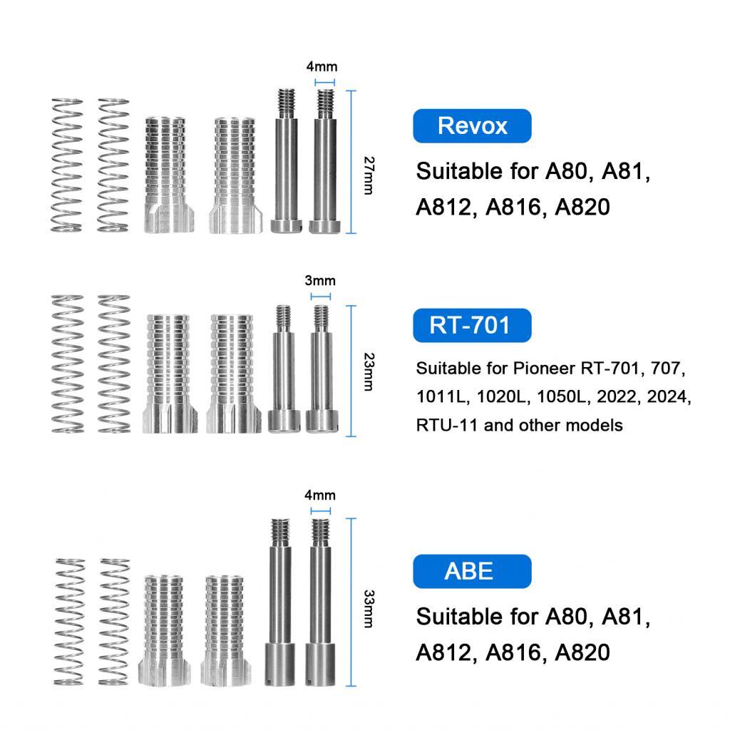 Wowowi 皮帶壓機配件兼容 Studer Revox 開瓶器適用於 A80 A81 A812 A816 A820 | 蝦皮購物