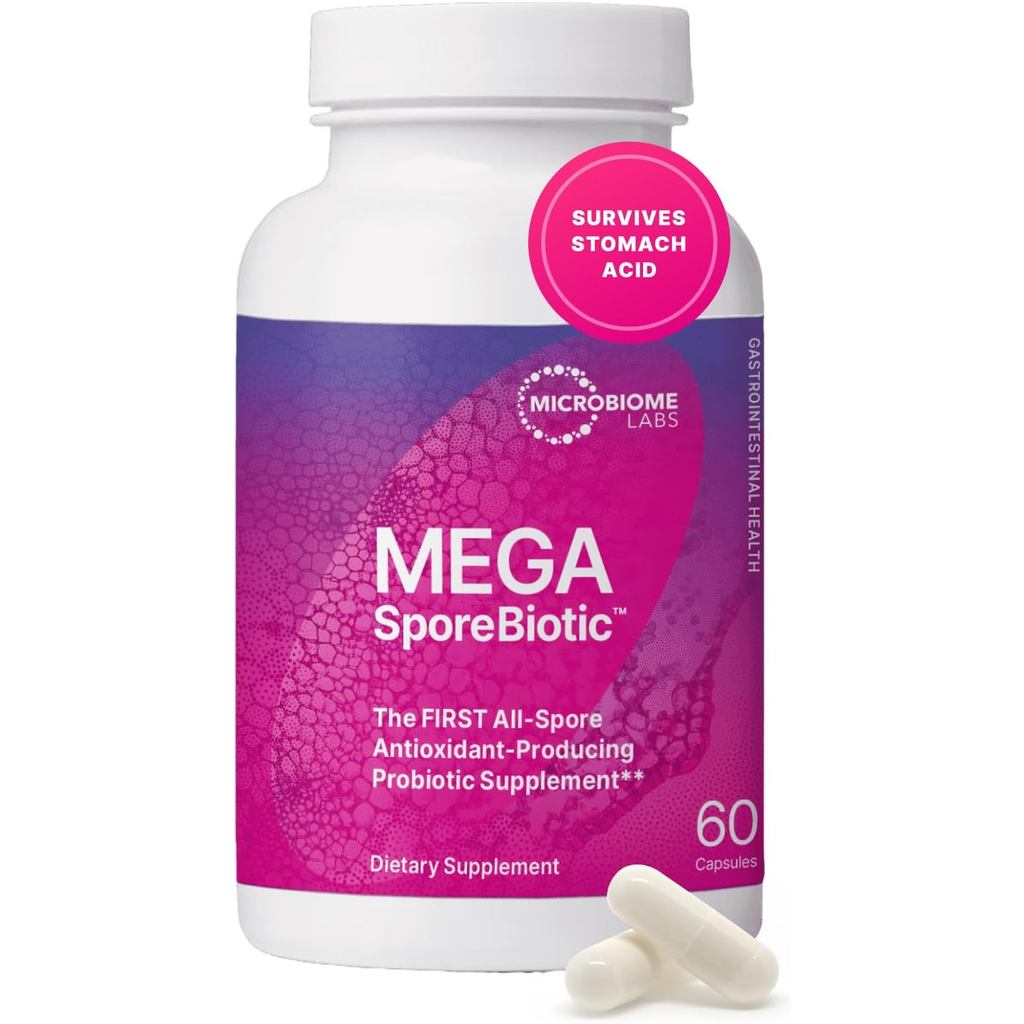 Microbiome Labs MegaSporeBiotic Probiotics for & Men - 基於孢子的 | 蝦皮購物