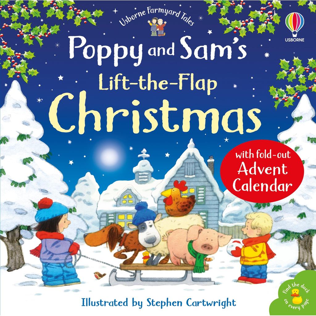 Poppy and Sam's Lift-the-Flap Christmas with Advent Calendar(精裝 ...
