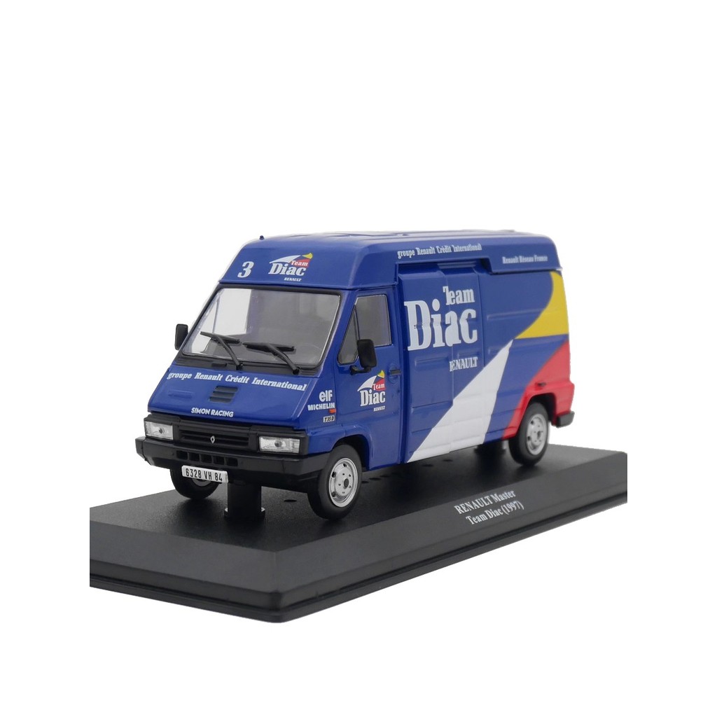 ixo 1:43 Renault Master Team Diac雷諾麵包車賽車隊合金車模型 | 蝦皮購物