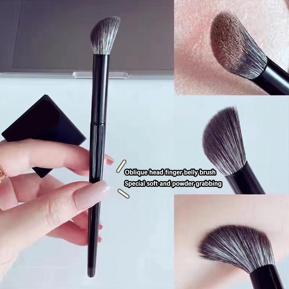 Oblique Head Makeup Brush Finger Abdomen Nasal Shadow Portab | 蝦皮購物