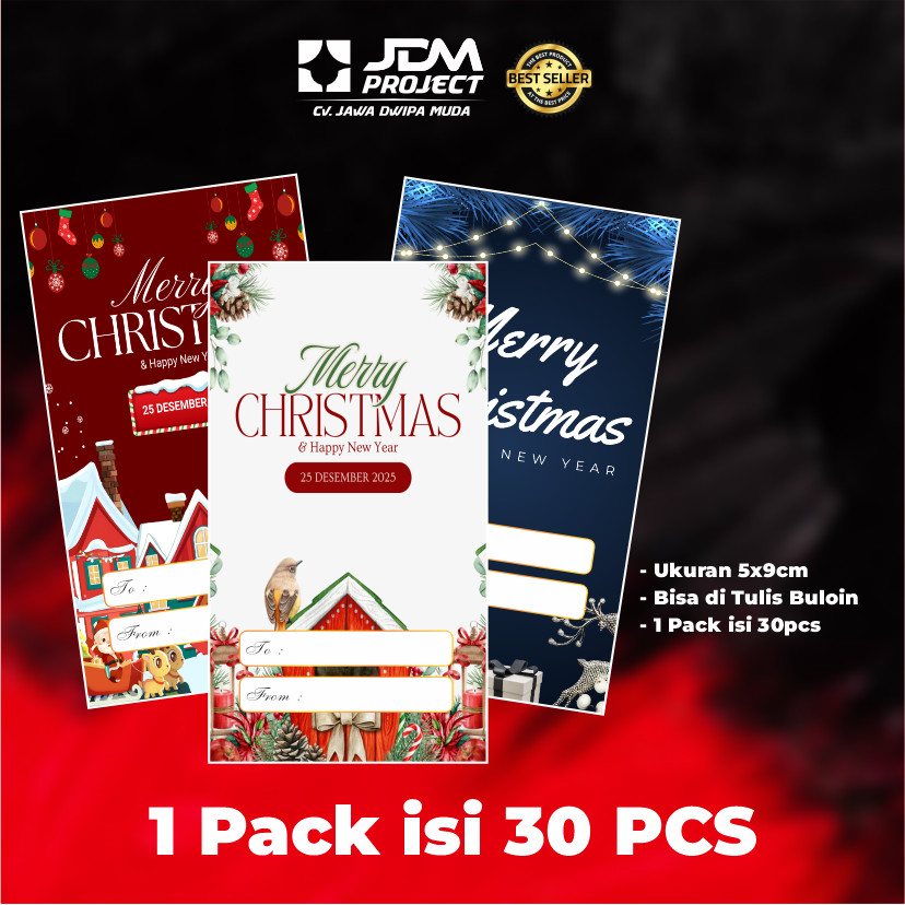 JDM Project Christmas Hangtag Merry Christmas Hangtag 聖誕快樂和新 | 蝦皮購物
