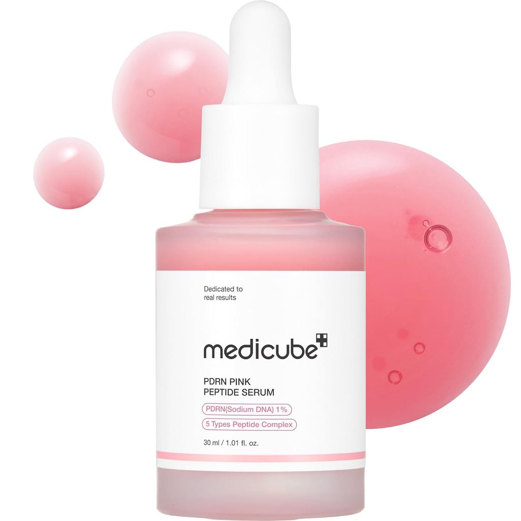 SDFGHJKL;Medicube Salmon DNA PDRN Pink Peptide Serum, 粉紅色光澤精 | 蝦皮購物