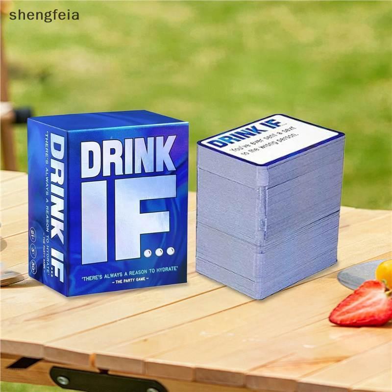 [SFI] Drink IF... Hilarious Adult Drinking Game Card For Spi | 蝦皮購物