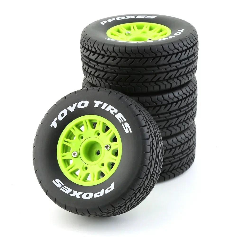 田宮 4 件 RC 模型汽車橡膠輪胎和車輪適用於公路 HSP Sonic 94102 GT LC RACING PTG- | 蝦皮購物