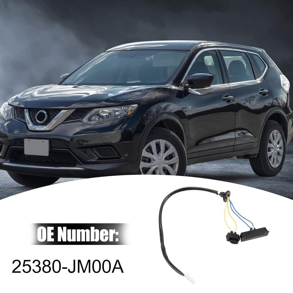 Unifizz 25380-JM00A 後備箱開啟器適用於 Nissan Rogue 2008-2015 後門開關升降門 | 蝦皮購物