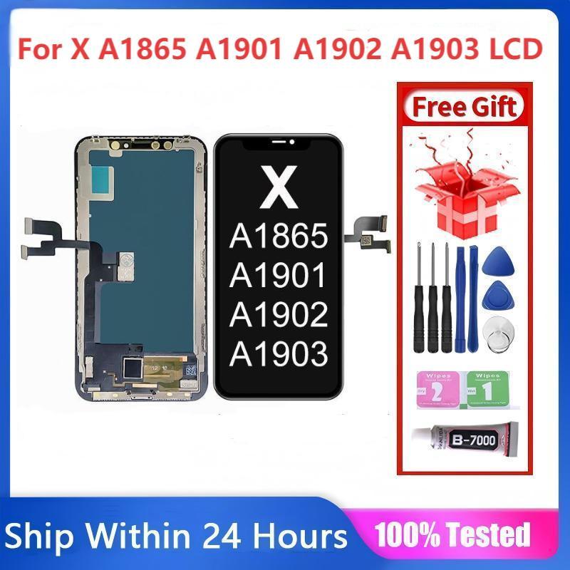 OLED 用於 X A1865 A1901 A1902 A1903LCD 顯示屏觸摸屏數字化儀組件更換,帶免費 FDPS | 蝦皮購物