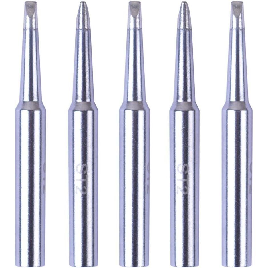 5 Pack Replacement ST2 Soldering Iron Tips for Weller WLC100 | 蝦皮購物