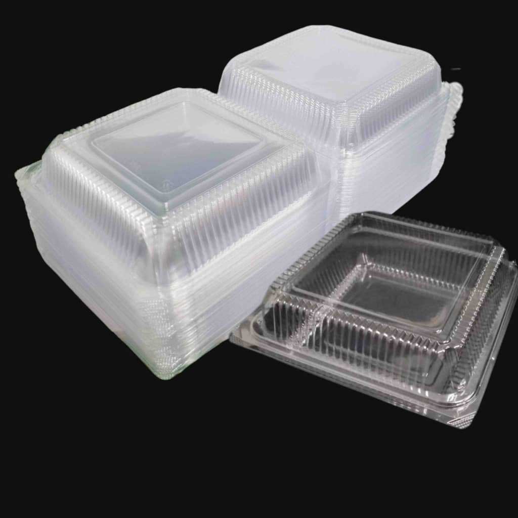 SW OP - L300 方形容器 7"X7" BEKAS SEGI 4 SAMA / BEKAS KEK BOX 容器 | 蝦皮購物