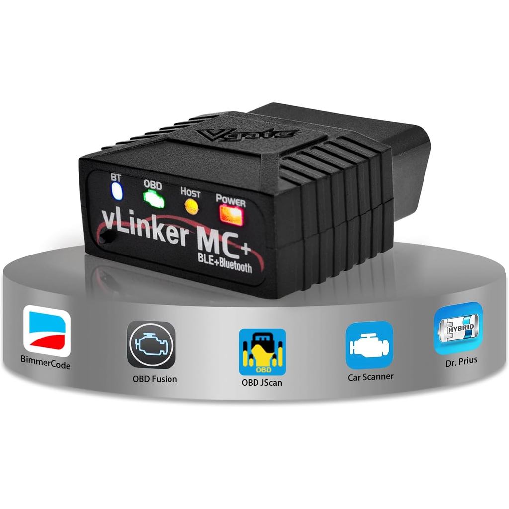 Vgate vLinker MC+ (BT3.0/BLE4.0) OBD2 Scanner Code Reader Di | 蝦皮購物