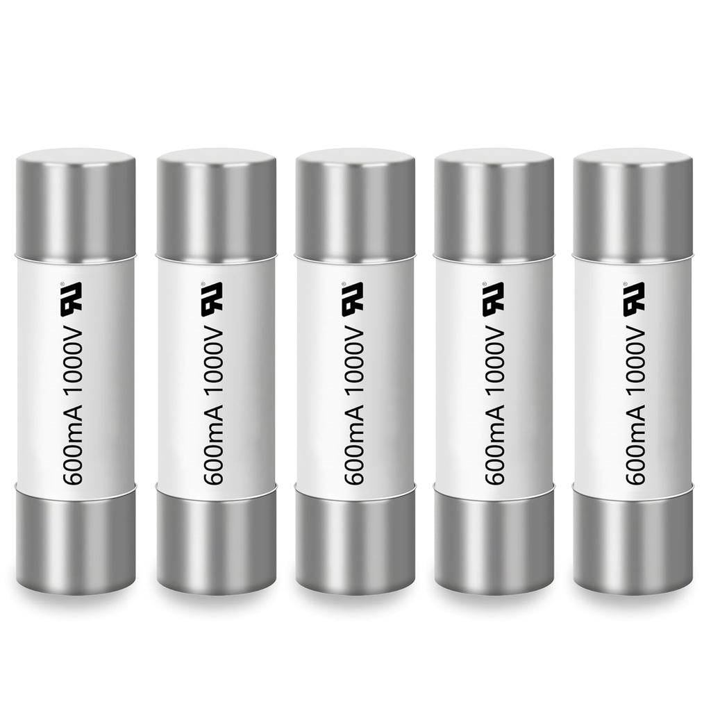 5 Pack 600mA 0.6A 1000V Ceramic Fuse 6.35x32mm for Digital M | 蝦皮購物