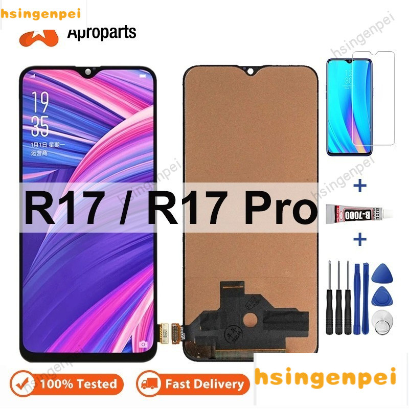 【嚴選好物】6.4 英寸 LCD 適用於 OPPO R17 RX17 Pro CPH1879 顯示屏觸摸屏數字化儀組件 | 蝦皮購物