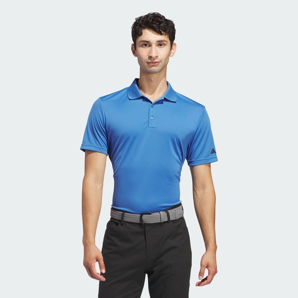 阿迪達斯 Golf Core Polo 衫 adidas Performance Primegreen 男士藍色 IU4 | 蝦皮購物