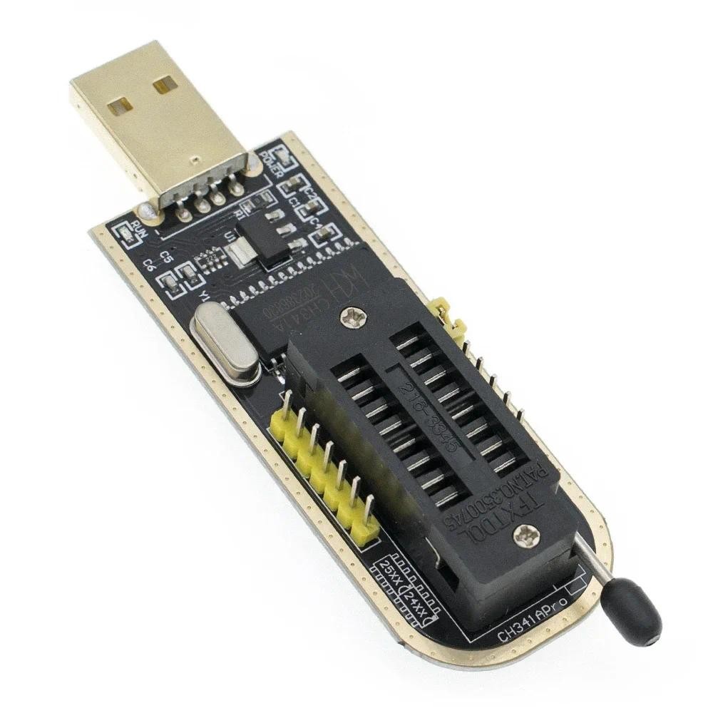 CH341A/CH341B 24 25 系列 EEPROM Flash BIOS USB 編程器模塊 SOIC8 SOP | 蝦皮購物