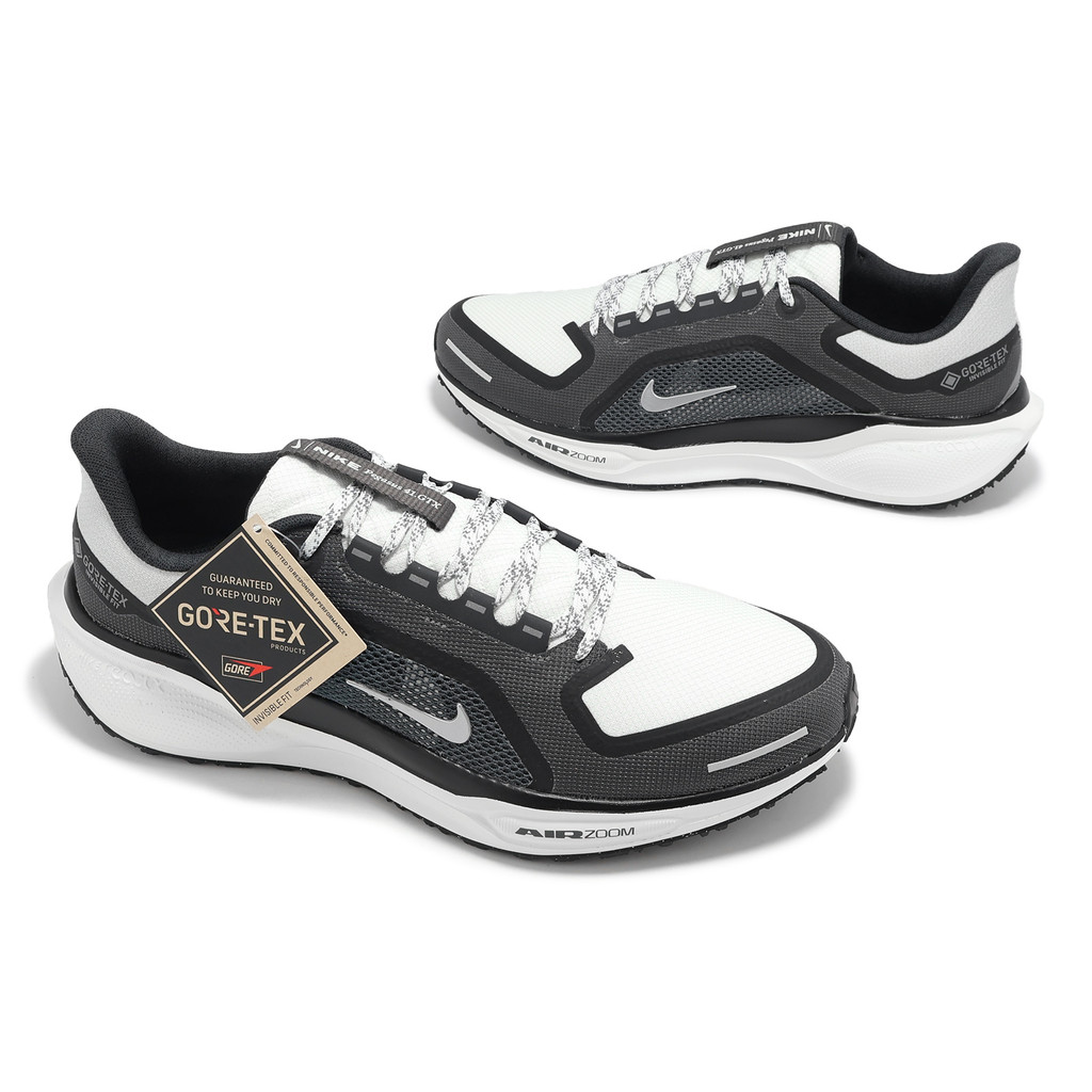 Nike 慢跑鞋 Air Zoom Pegasus 41 GTX 男鞋 防水 黑 白 路跑 ACS FQ1356-002 | 蝦皮購物