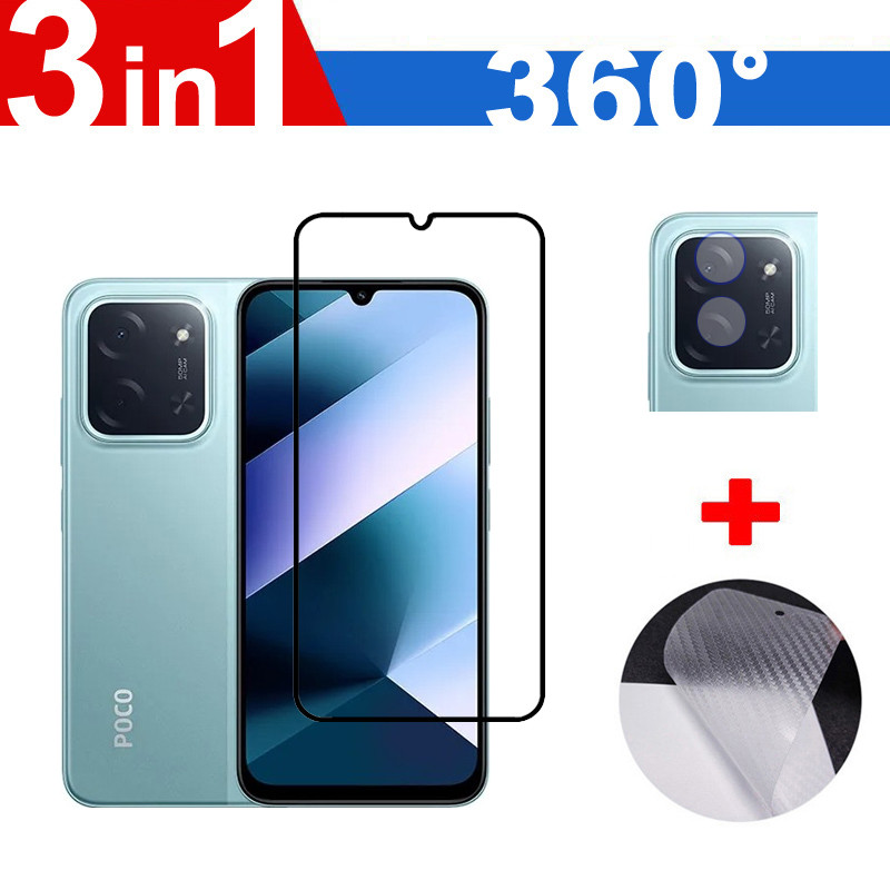 Poco C85 M7 F6 M6 C75 C71 F7 X7 Ultra Pro 4G 5G 3 合 1 全覆蓋高清屏 | 蝦皮購物