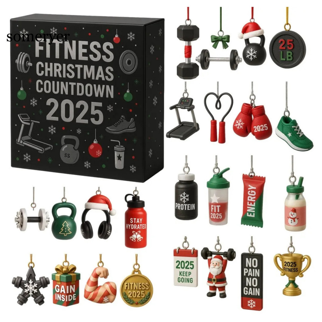 Someryer Fitness Lover Fitness Advent Calendar 2025 Gym Adve | 蝦皮購物