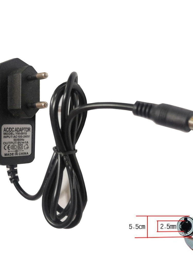 9V 交流適配器充電器 PSA-120S PSA-120 電源 9V 0.5A 適用於 Boss ME-25 ME-50 | 蝦皮購物